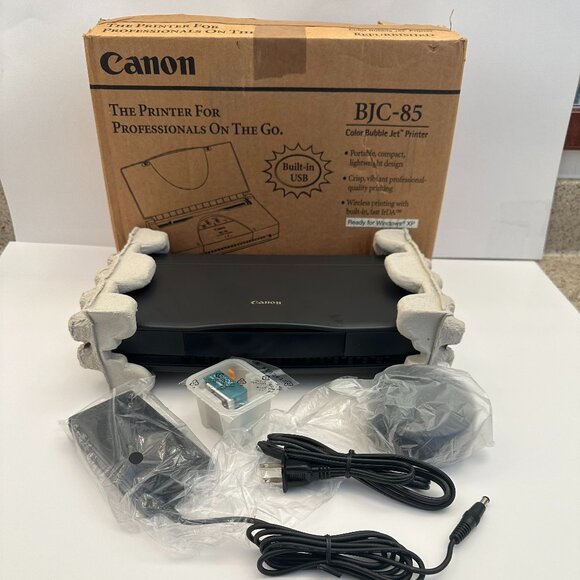 Canon Color Bubble Jet Printer | Other | Canon Jet Bjc85 Portable Color ...